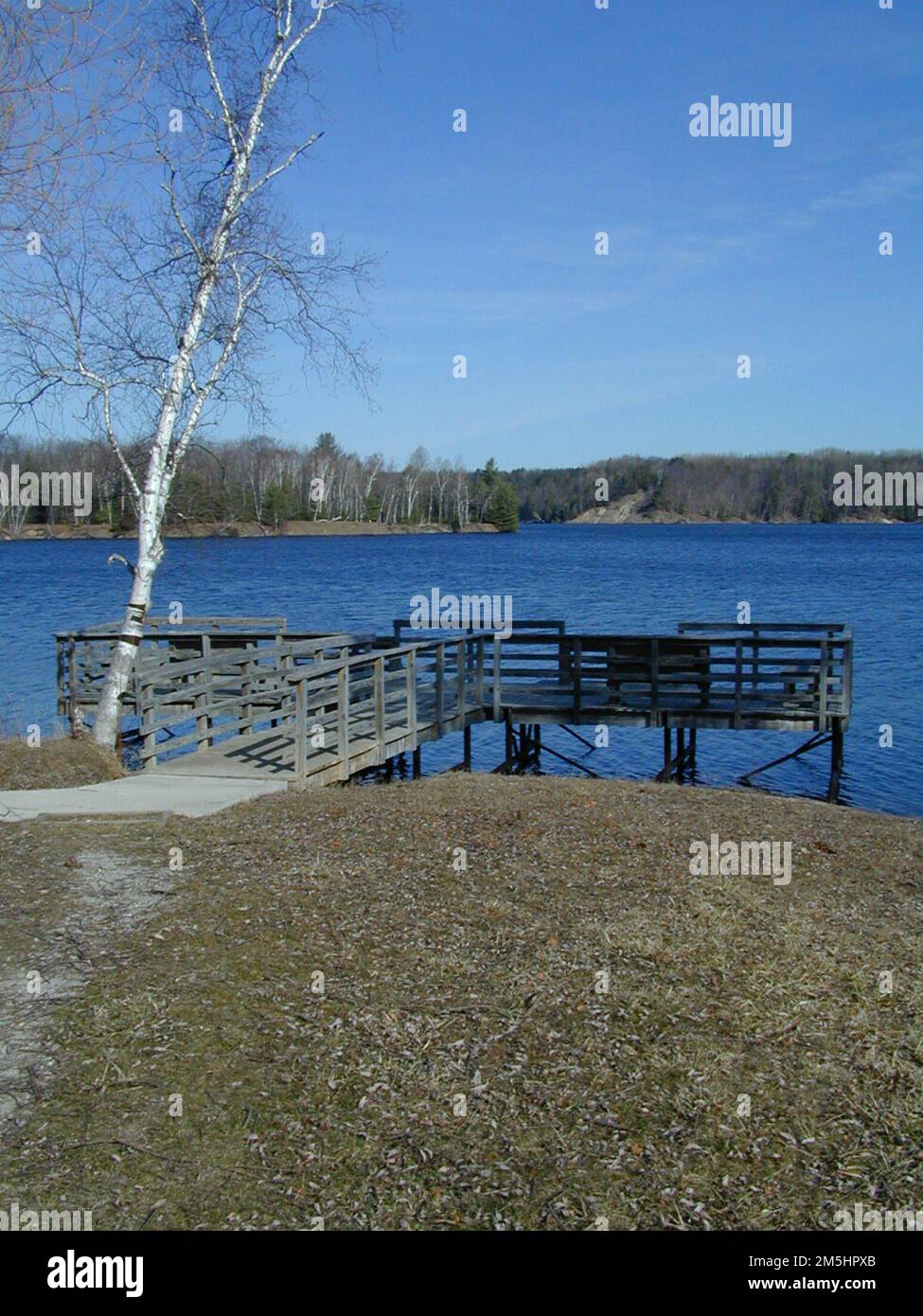 River Road Scenic Byway - Accessible Fishing Pier at Cooke Dam. This ...