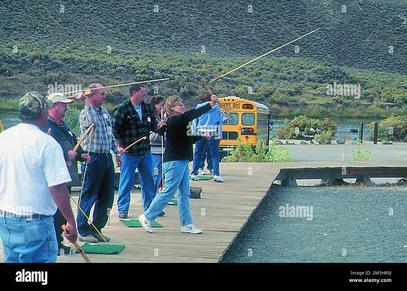 Western Heritage Historic Byway - Throwing an Atlatl at Celebration ...