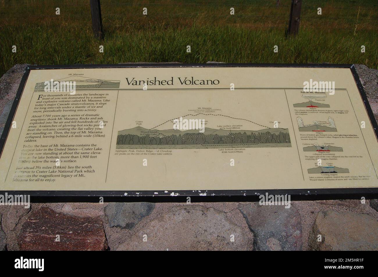 Volcanic Legacy Scenic Byway - Mt. Mazama That Was. An interpretive ...