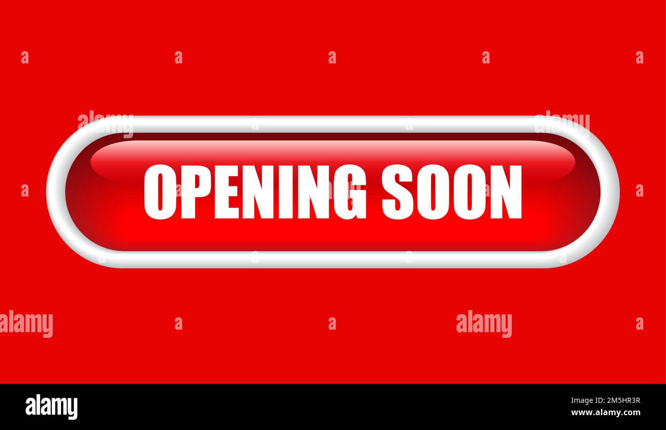 Opening soon banner vector Stock Vector Image & Art - Alamy