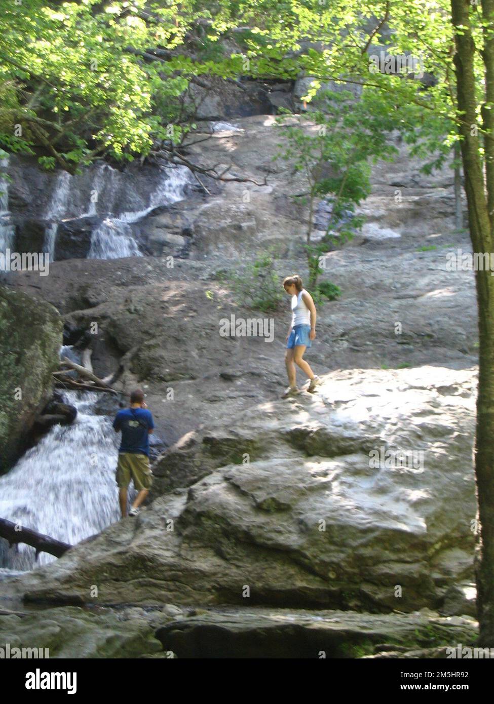 Journey Through Hallowed Ground Byway - Cunningham Falls. A visitor ...