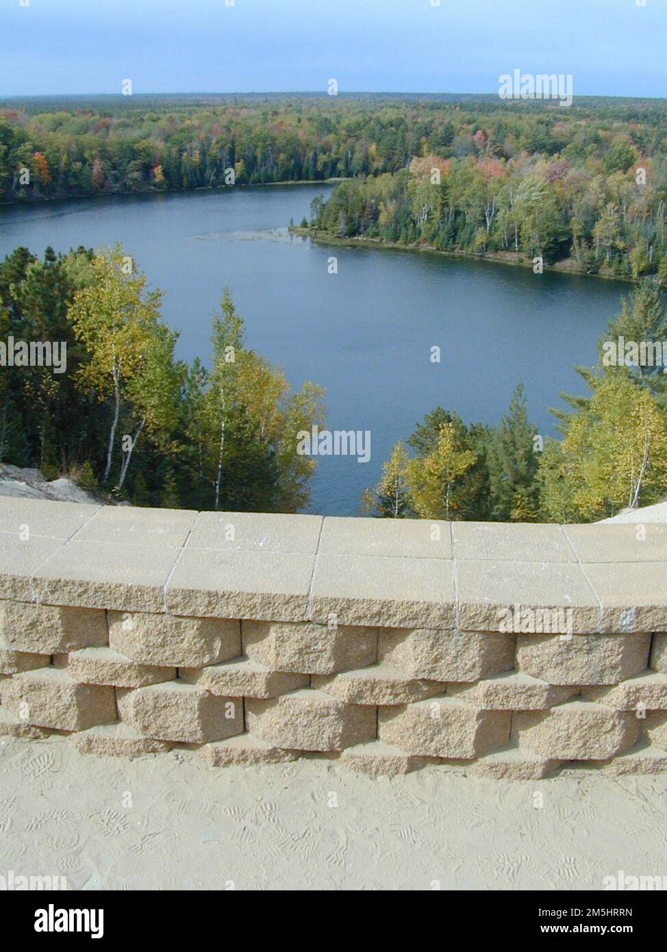 River Road Scenic Byway - View from Foote Pond Overlook. The Foote Pond ...