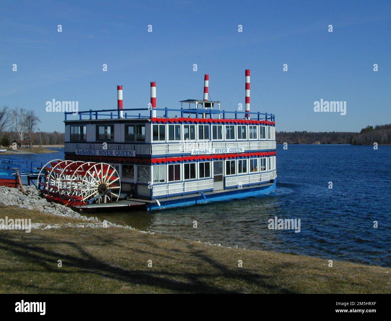River Road Scenic Byway - Au Sable River Queen. The only paddlewheel ...