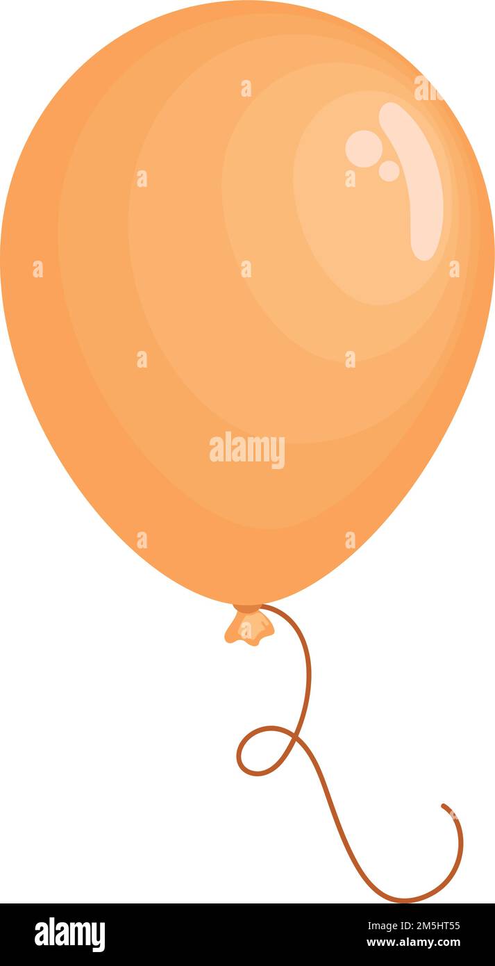 Golden Balloon Helium Floating Stock Vector Image And Art Alamy