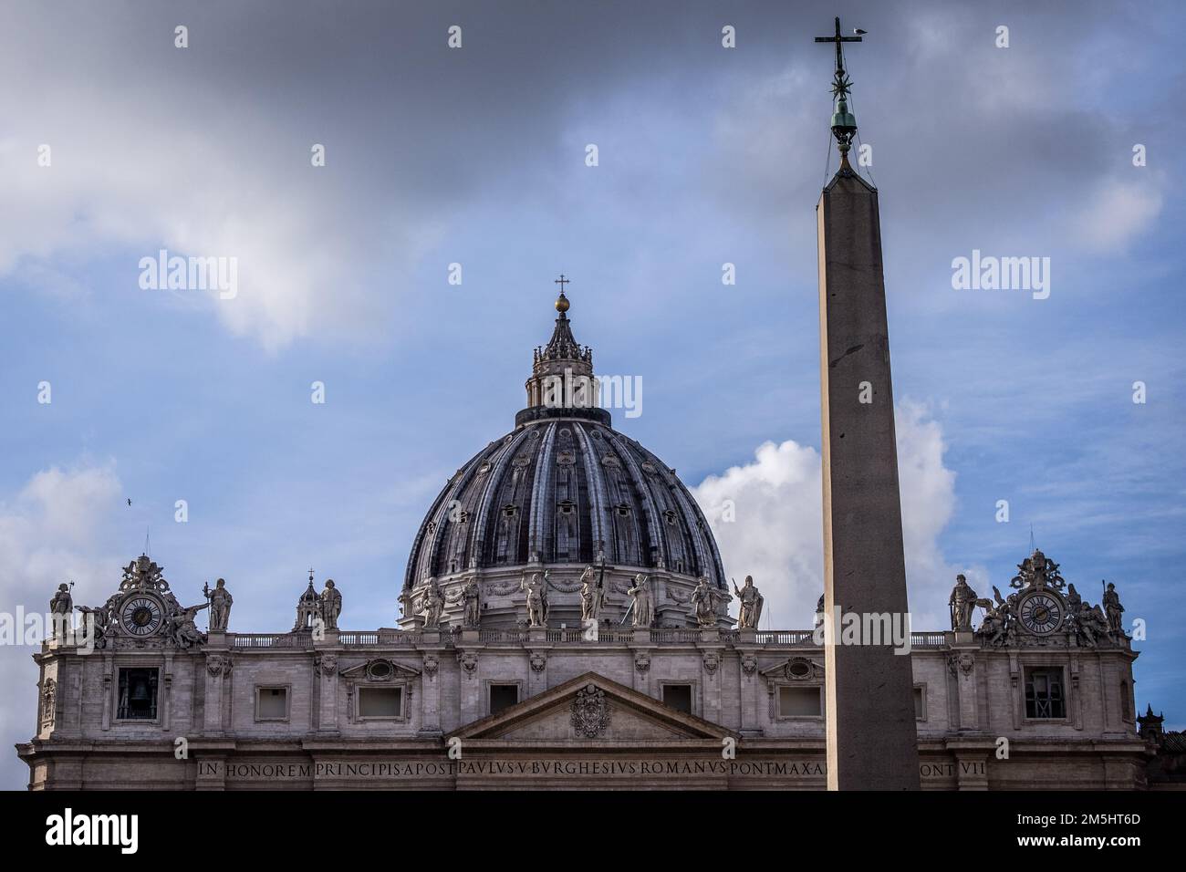 Vatican City, Vatican. 29th Dec, 2022. A general view of Saint Peter's ...