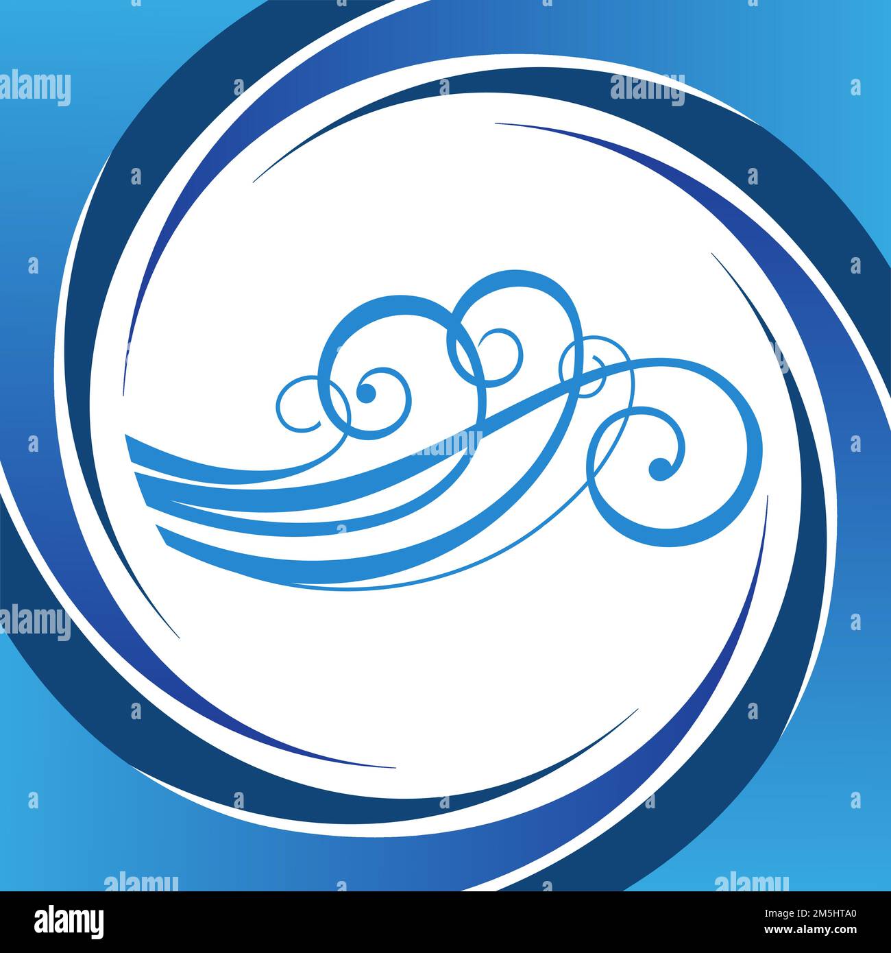 Wave vector element Stock Vector Image & Art - Alamy