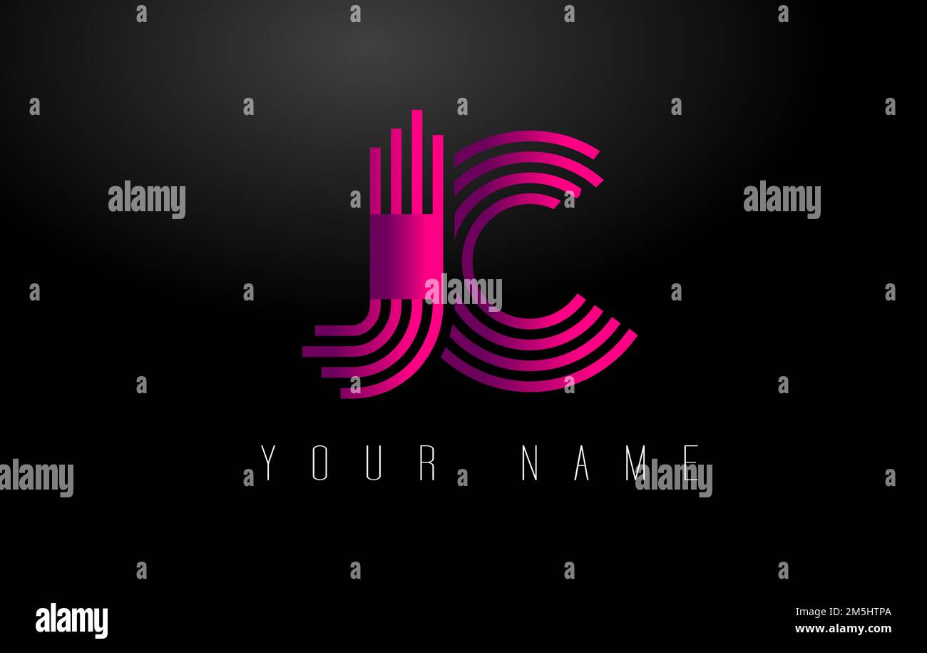 Letter jc vector vectors hi-res stock photography and images - Alamy