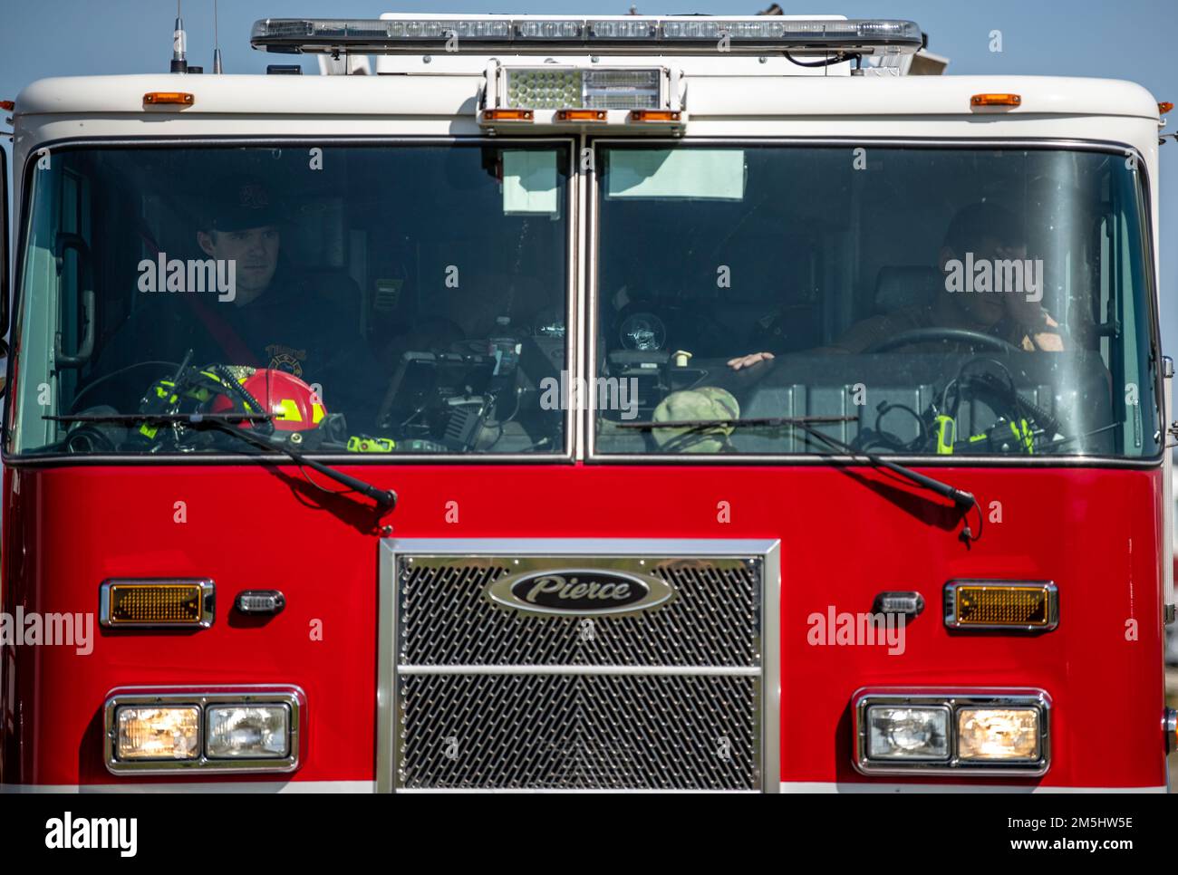 Ryan Ford, left, 60th Civil Engineer Squadron Fire Department lead ...