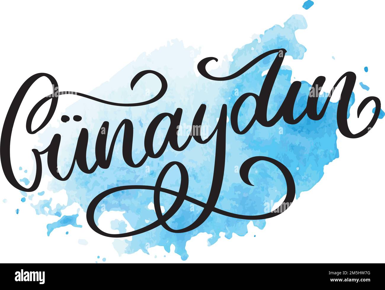 Good morning letter in abstract style on black background. Creative ...