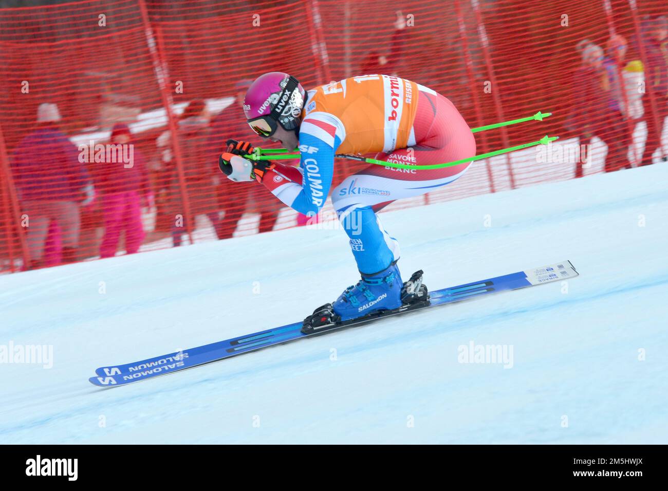 allegre nis fra during the alpine ski race FIS Alpine Ski World Cup ...