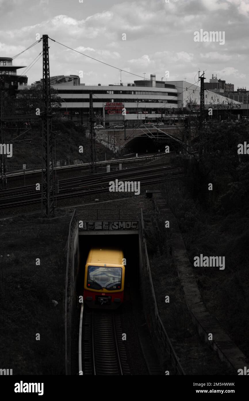 Exiting a railway tunnel hi-res stock photography and images - Alamy