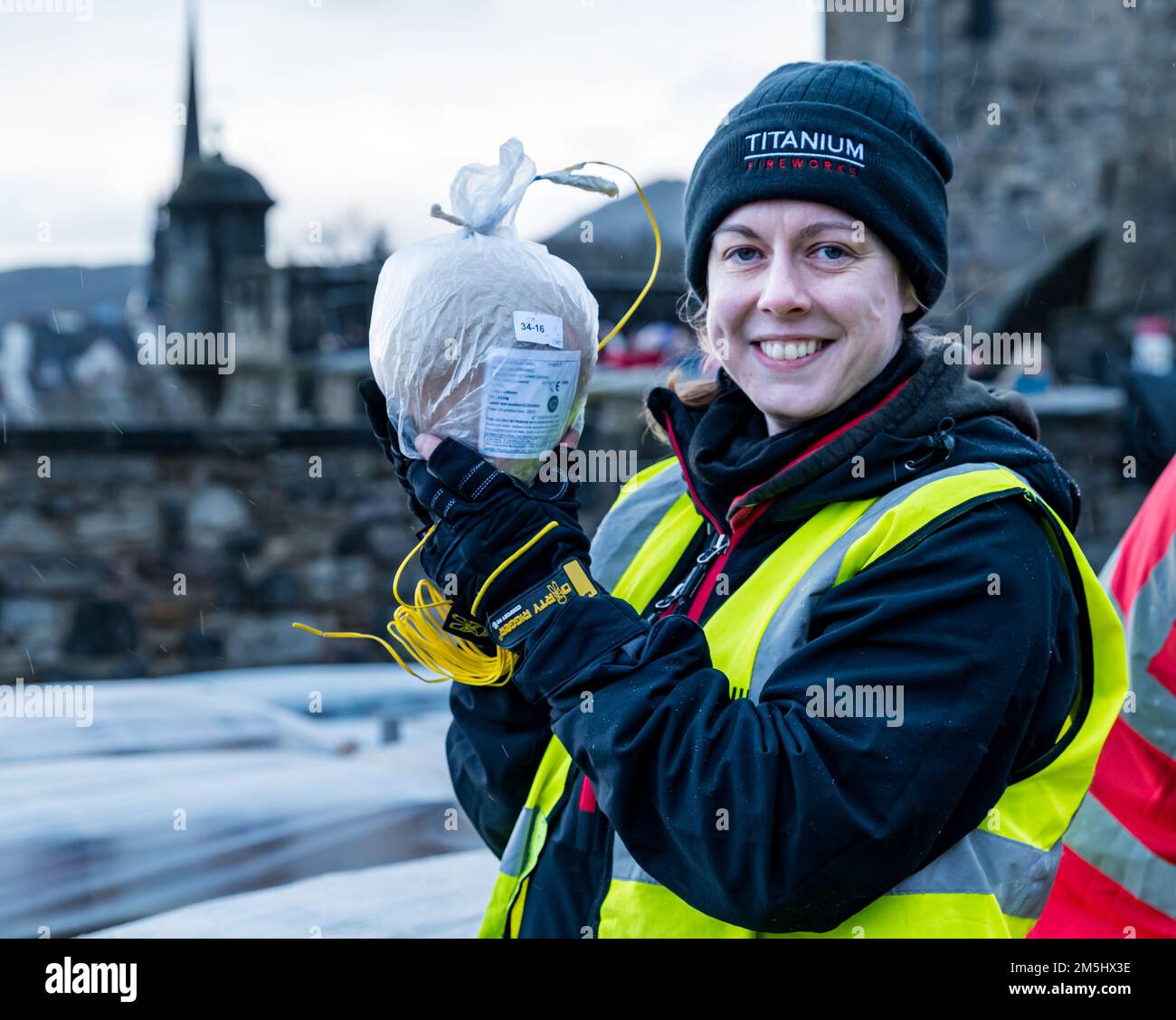 Edinburgh Castle, Edinburgh, Scotland, UK, 29 December 2022, Edinburgh ...