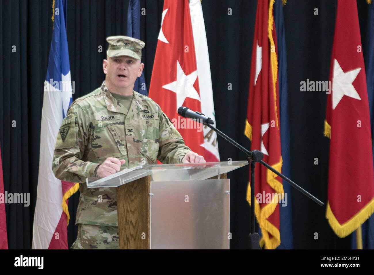 Col. Neil T. Roeder, outgoing commander, 3rd Medical Command ...