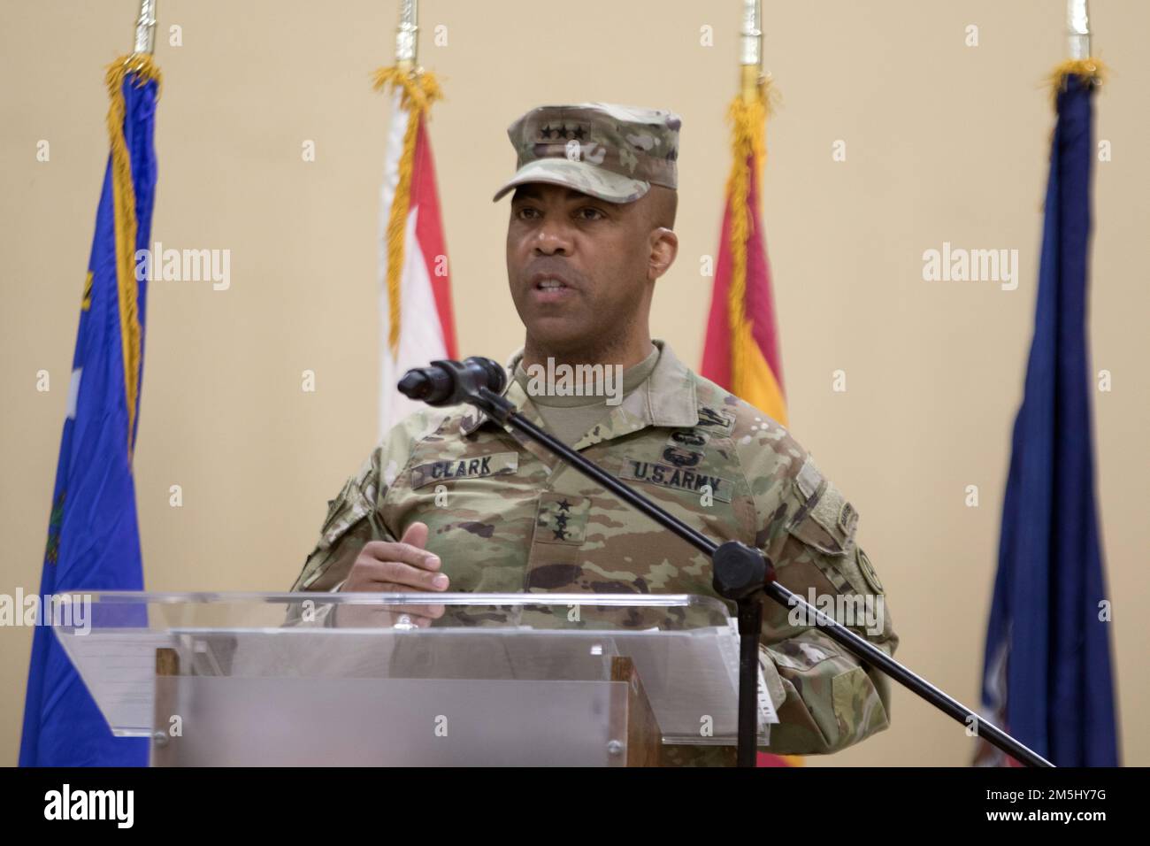 Lt. Gen. Ronald P. Clark, commanding general, U.S. Army Central ...