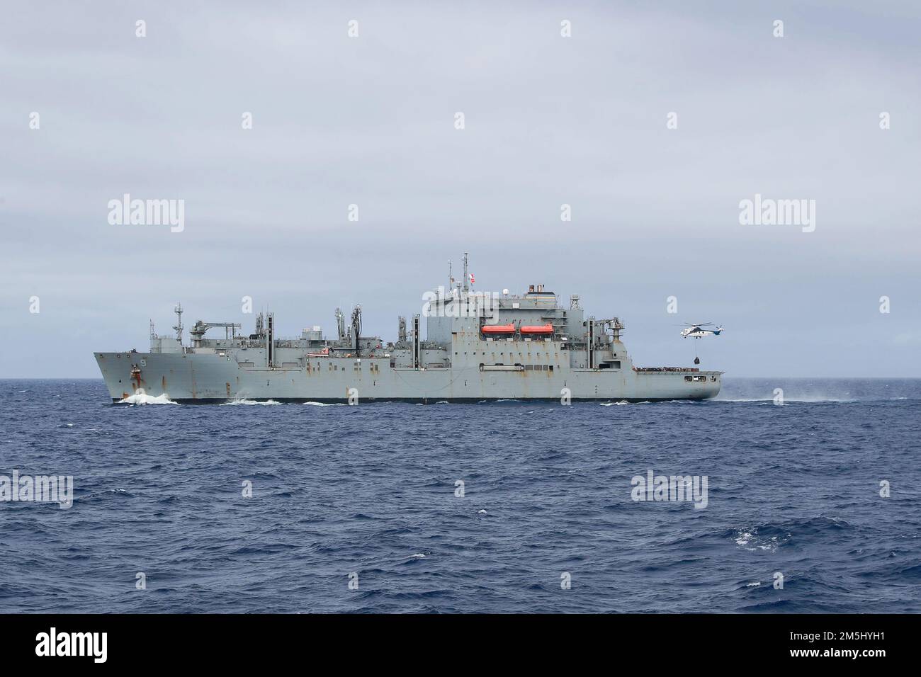 PHILIPPINE SEA (March 18, 2022) The Military Sealift Command dry cargo ...