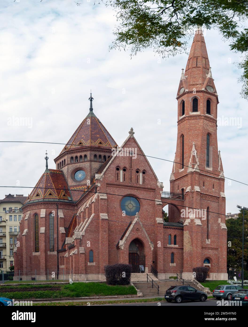 The Buda Calvinist Church in Budapest, Hungary Stock Photo - Alamy