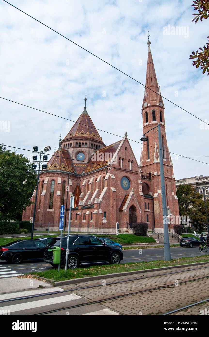 The Buda Calvinist Church in Budapest, Hungary Stock Photo - Alamy