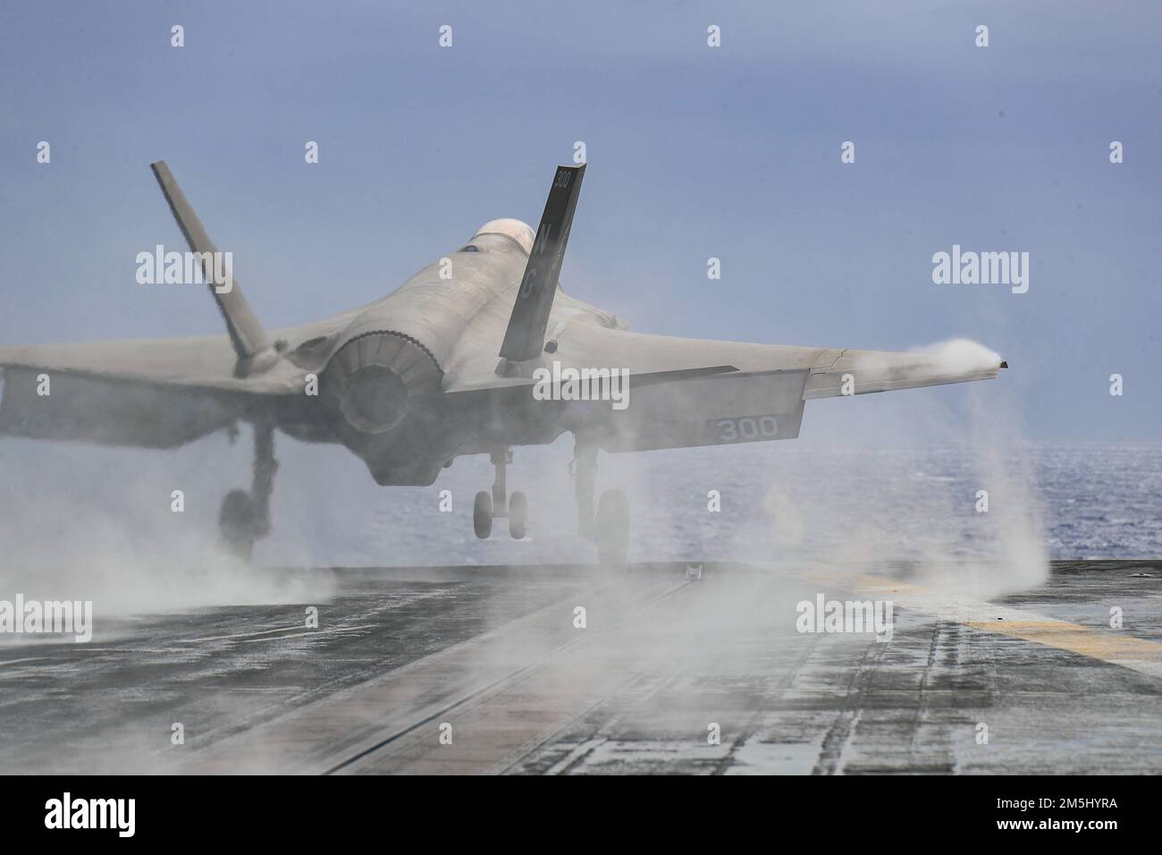 PHILIPPINE SEA (March 18, 2022) An F-35C Lightning II, assigned to the ...