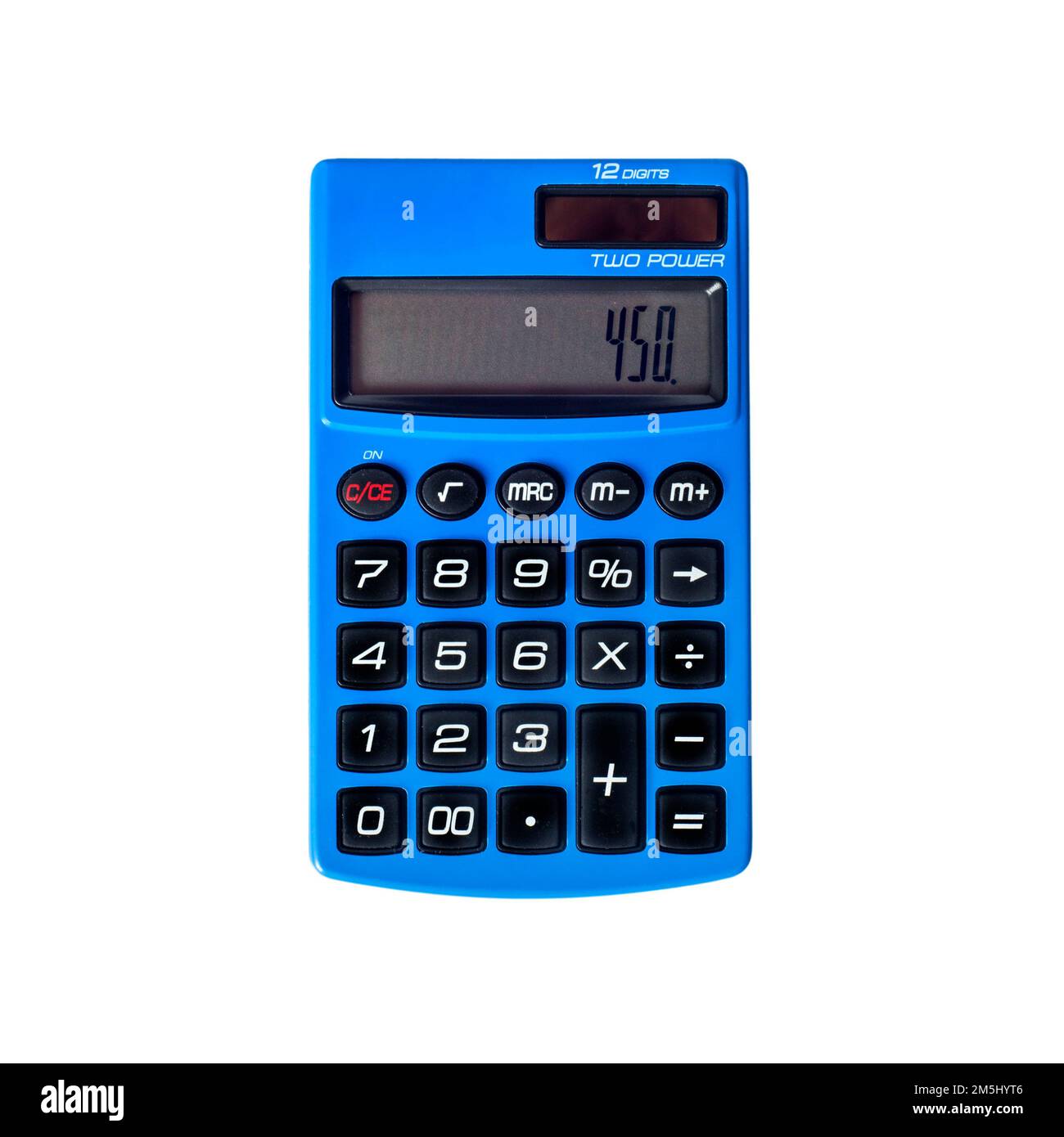 Blue Calculator Image