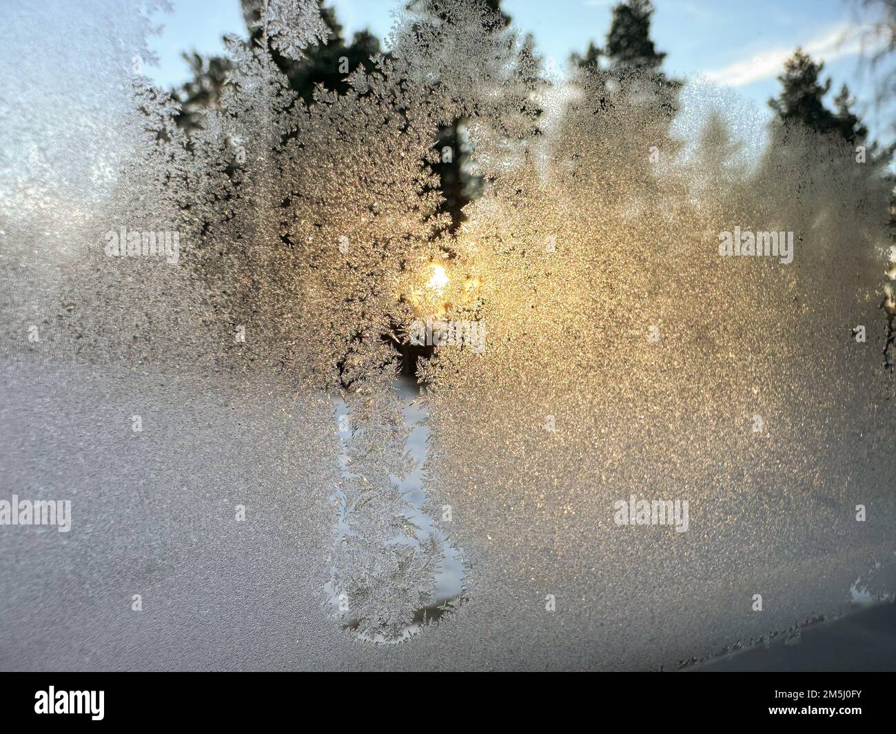 Frozen ice on the wall (pattern). Close-up. Frozen ice on the wall ...