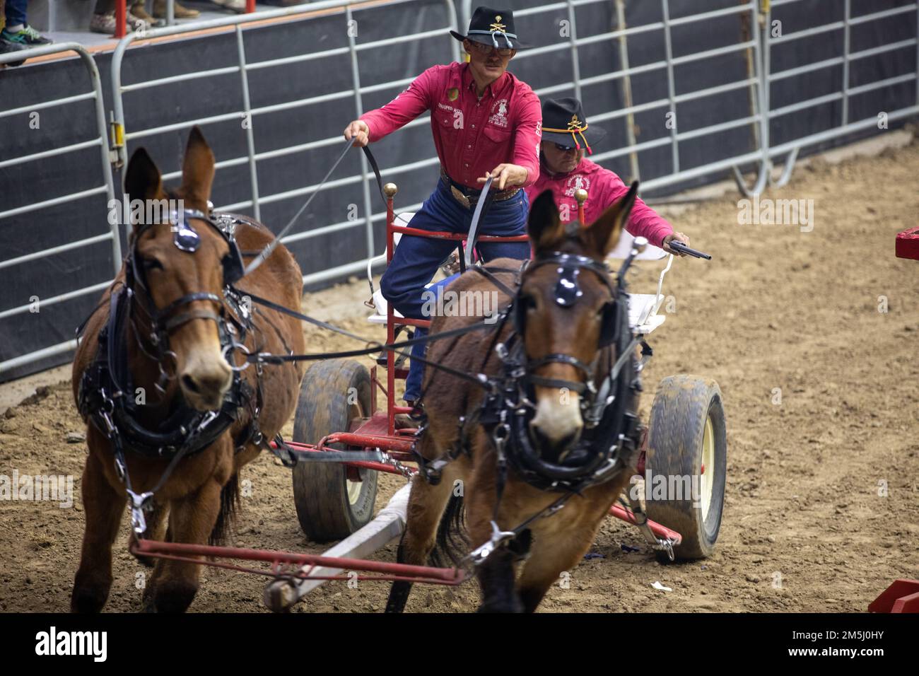 The commanding generals mounted color guard hi-res stock photography ...