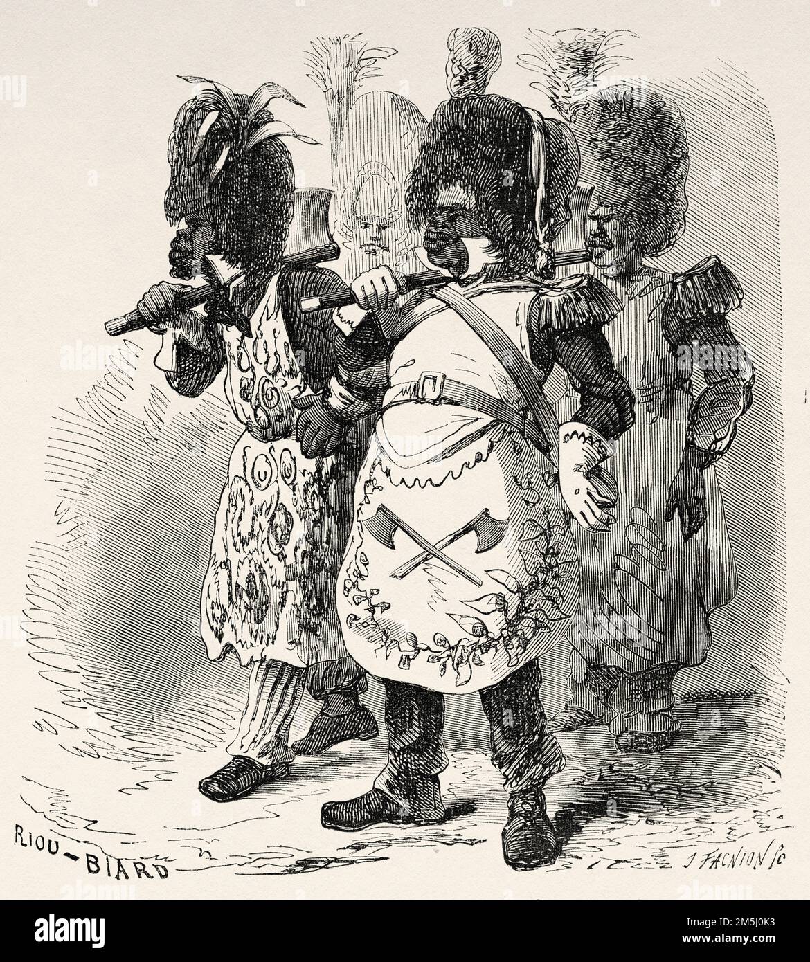 Sapper corps of the National Guard of Rio de Janeiro, Brazil, South ...