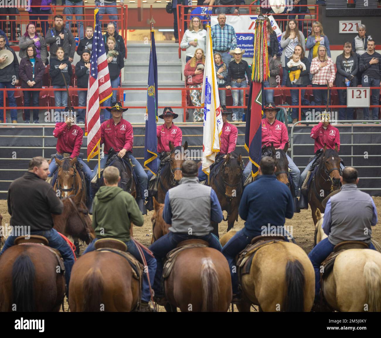 The 1st Infantry Division’s Commanding General's Mounted Color Guard ...
