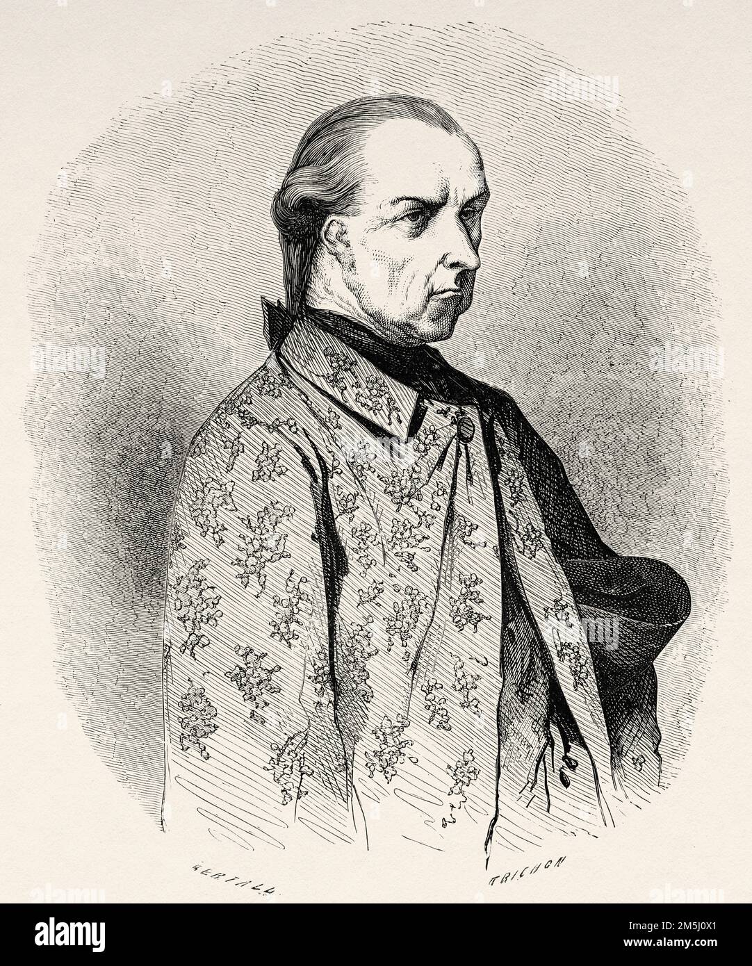 El Supremo dictator of Paraguay. El doctor Francia. Portrait of Jose ...