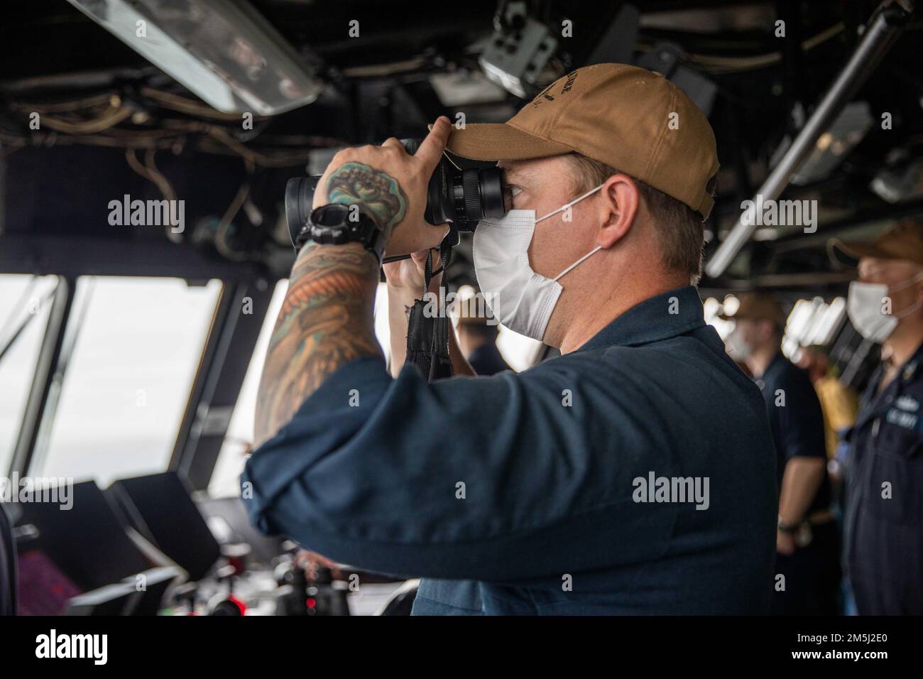 220318-N-HD110-1088 MANTA, Ecuador - (March 18, 2022) -- Chief Gunner’s ...