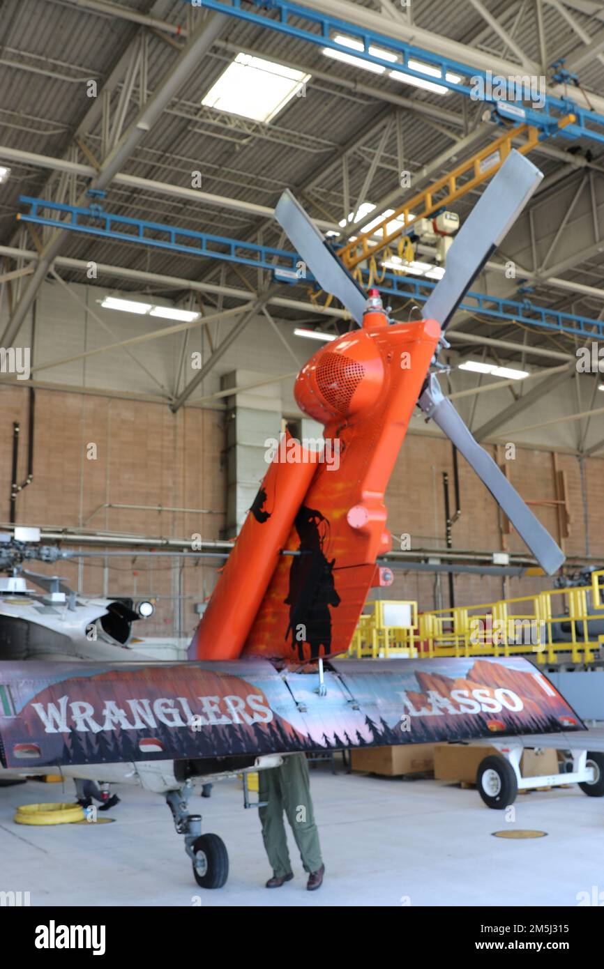 NAS Lemoore Search and Rescue helicopter Stock Photo - Alamy