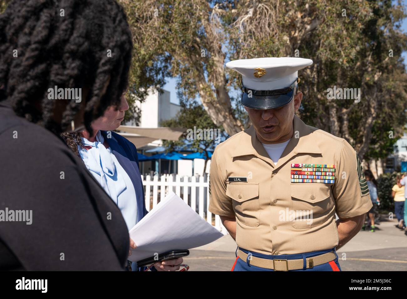 U.S. Marine Corps Sgt. Maj. Abel T. Leal, Sgt. Maj. of Marine Corps ...