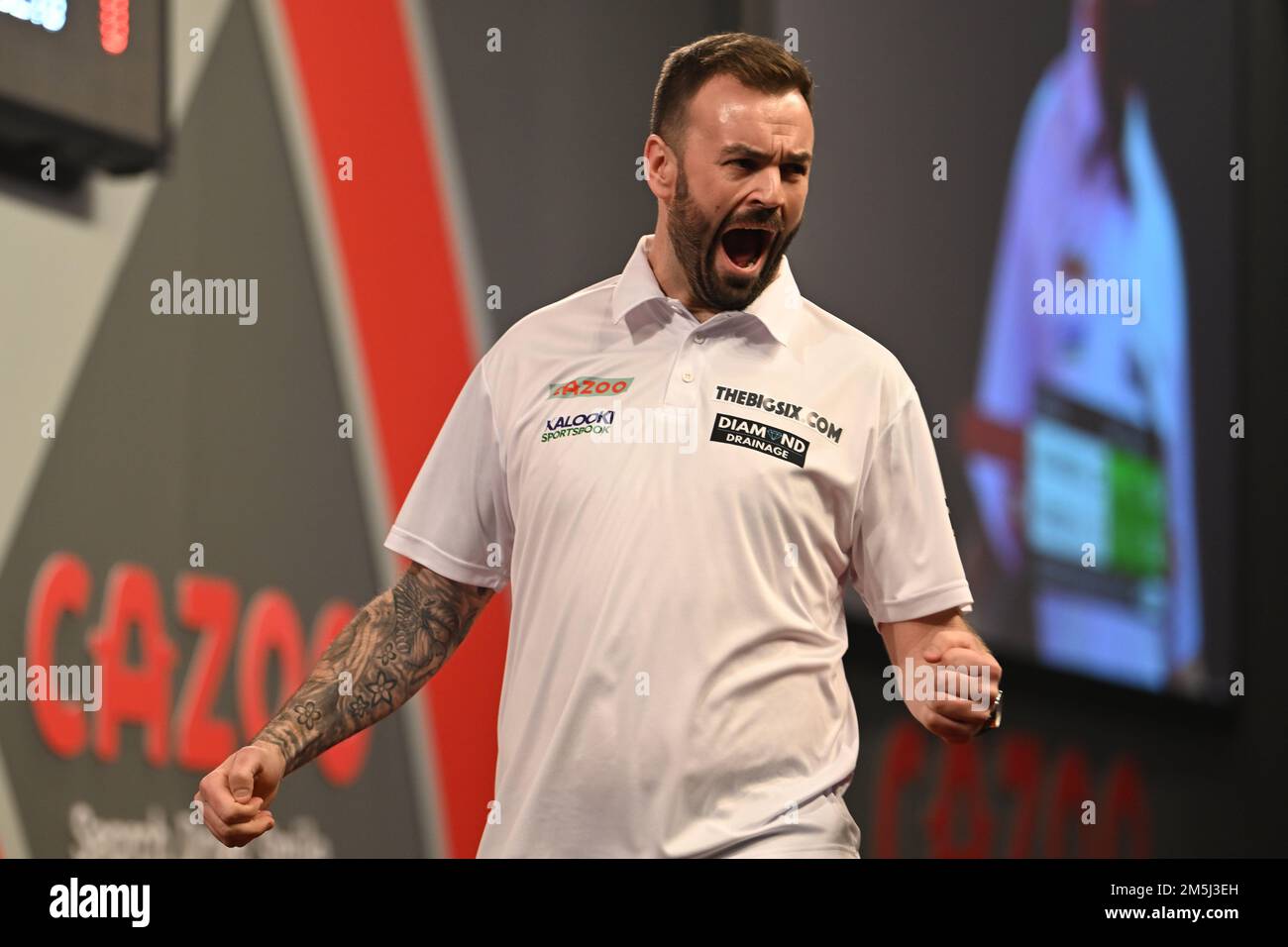 Alexandra Palace, London, UK. 29th Dec, 2022. 2022/23 PDC Cazoo World ...