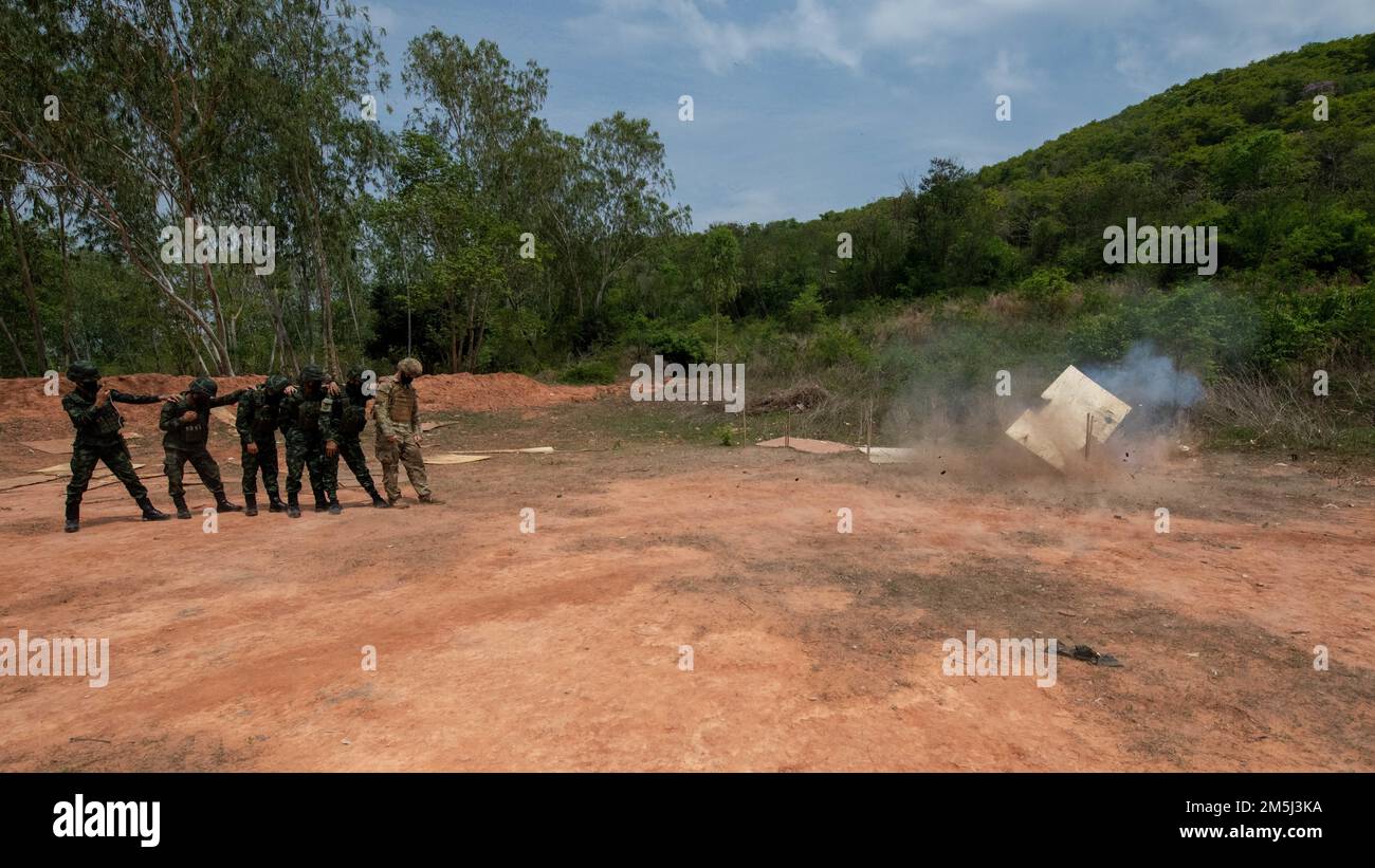 Soldiers from Bravo Company, 29th Brigade Engineer Battalion, 3rd ...