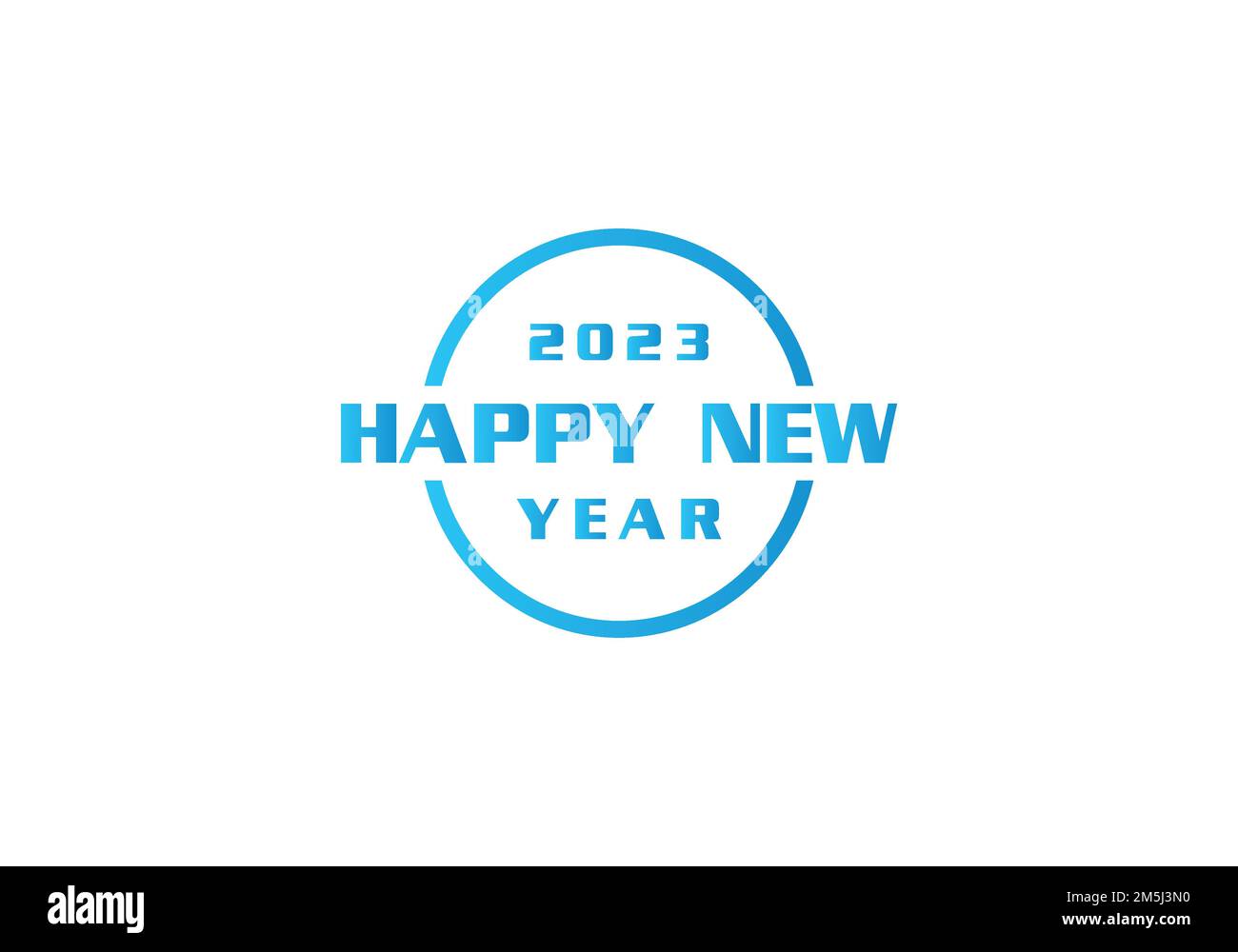 2023 new year logo Cut Out Stock Images & Pictures - Alamy