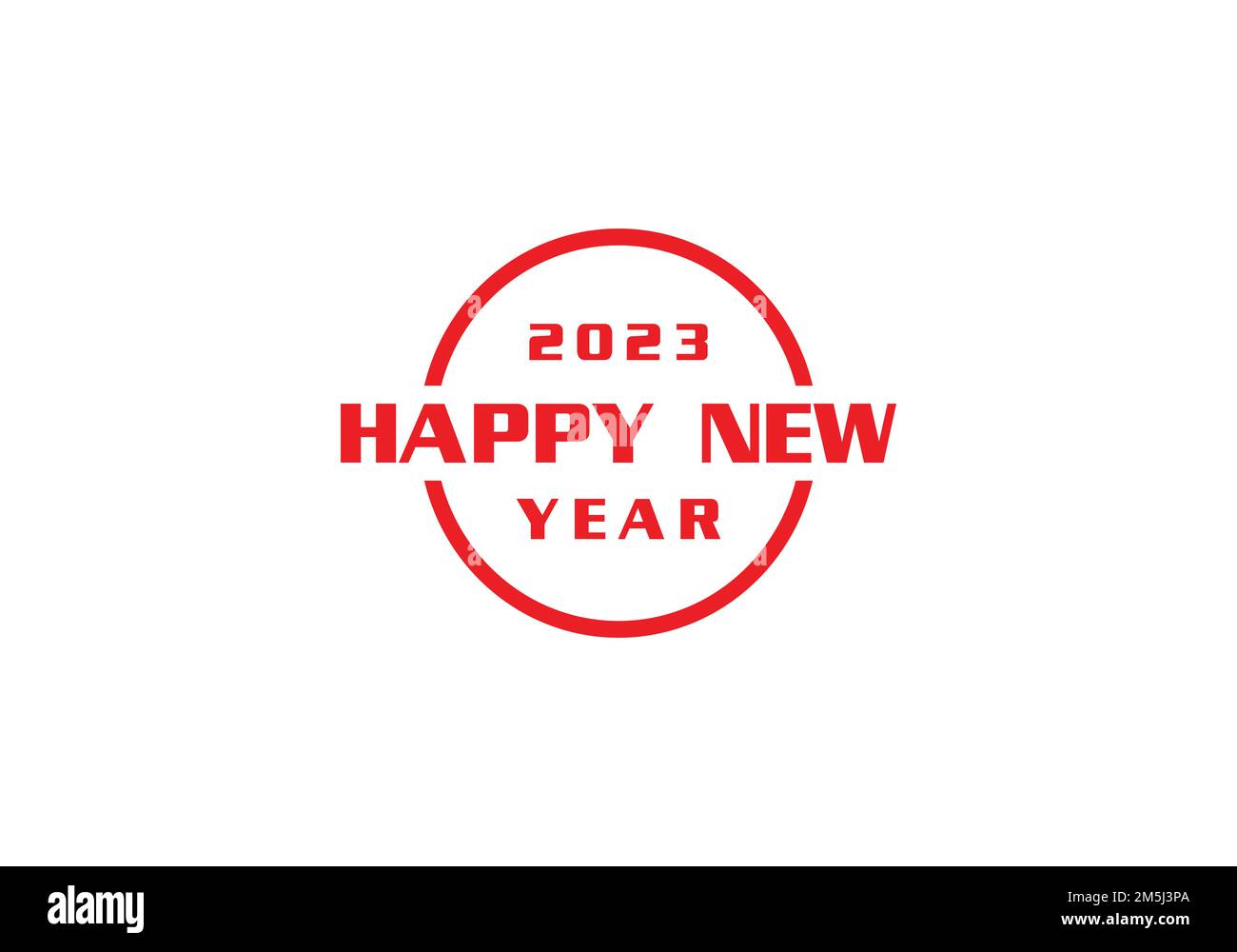 happy new year 2023 icon design Stock Vector Image & Art - Alamy