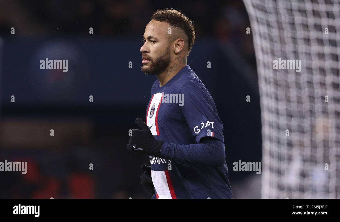 Neymar Jr of PSG during the French championship Ligue 1 football match ...