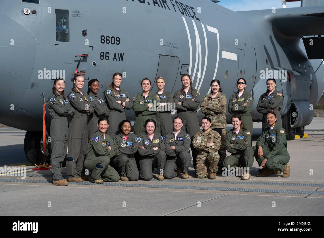 Airmen from the 37th Airlift Squadron and 86th Maintenance Squadron ...