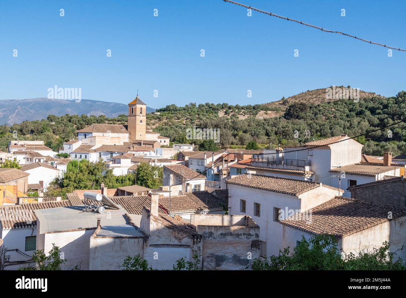 A view of the city of Granada in Andalusia, Spain Stock Photo - Alamy
