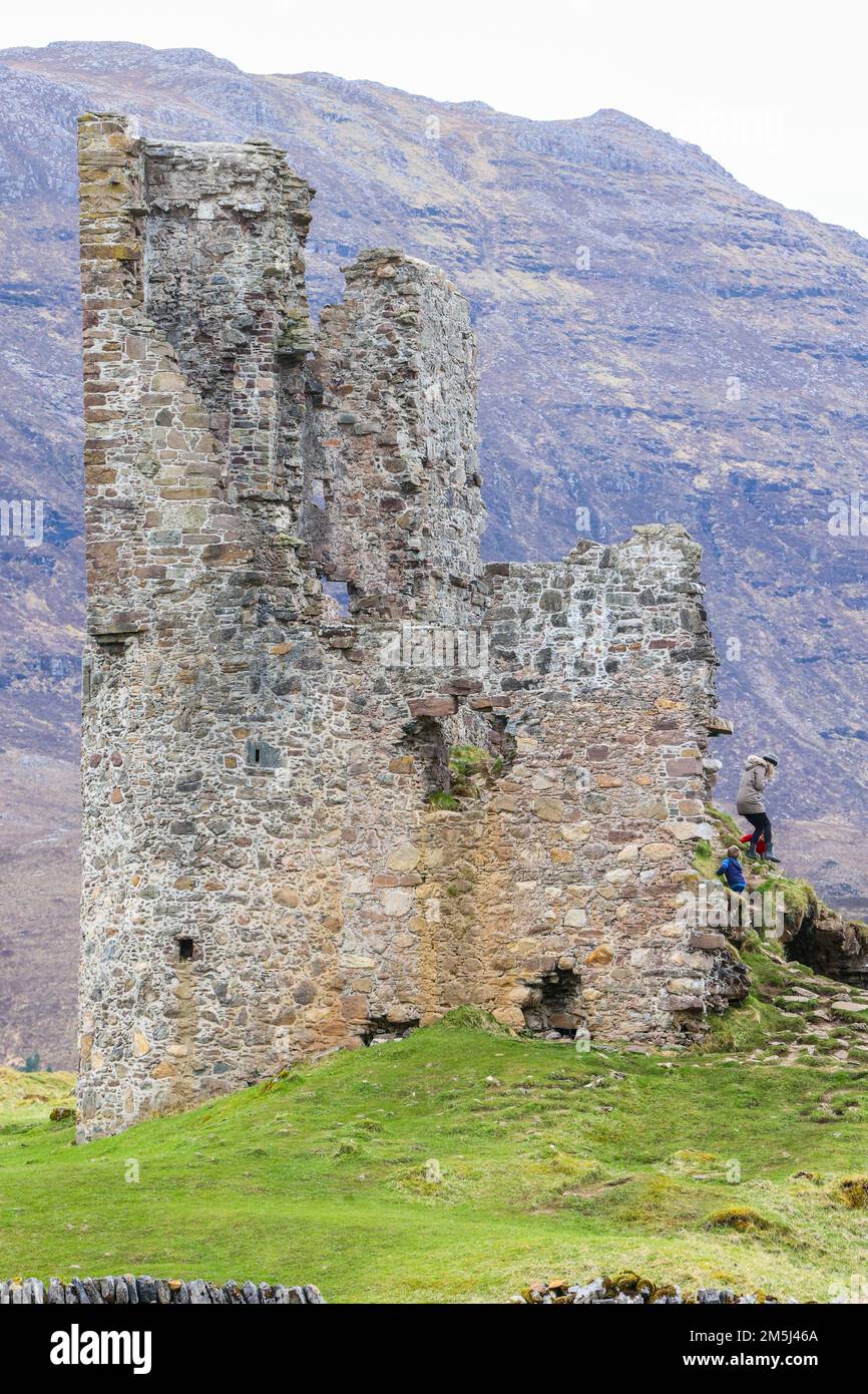 Ardvreck Castle,North Coast 500,NC500,road trip,Northern,Highlands ...
