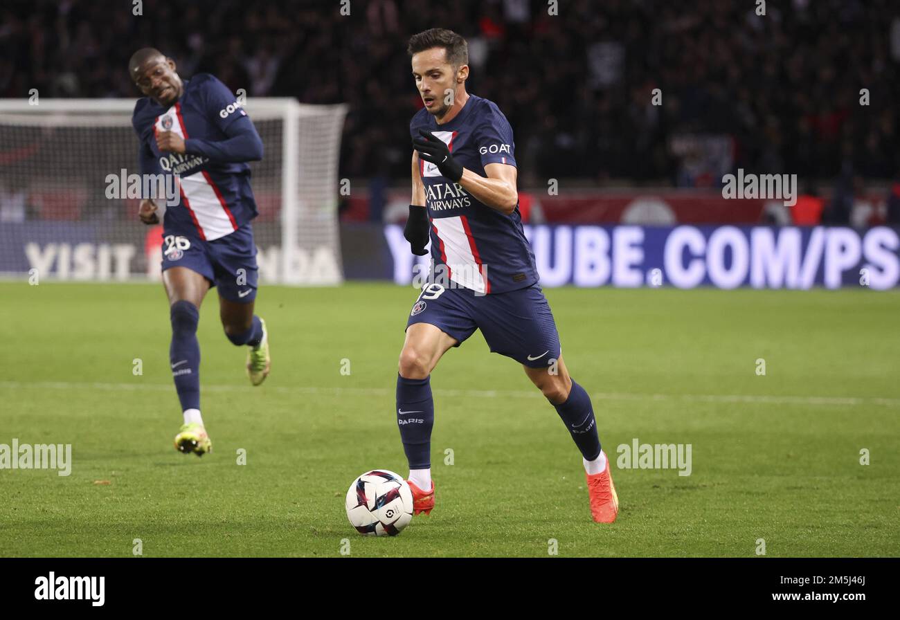 Pablo Sarabia of PSG during the French championship Ligue 1 football ...