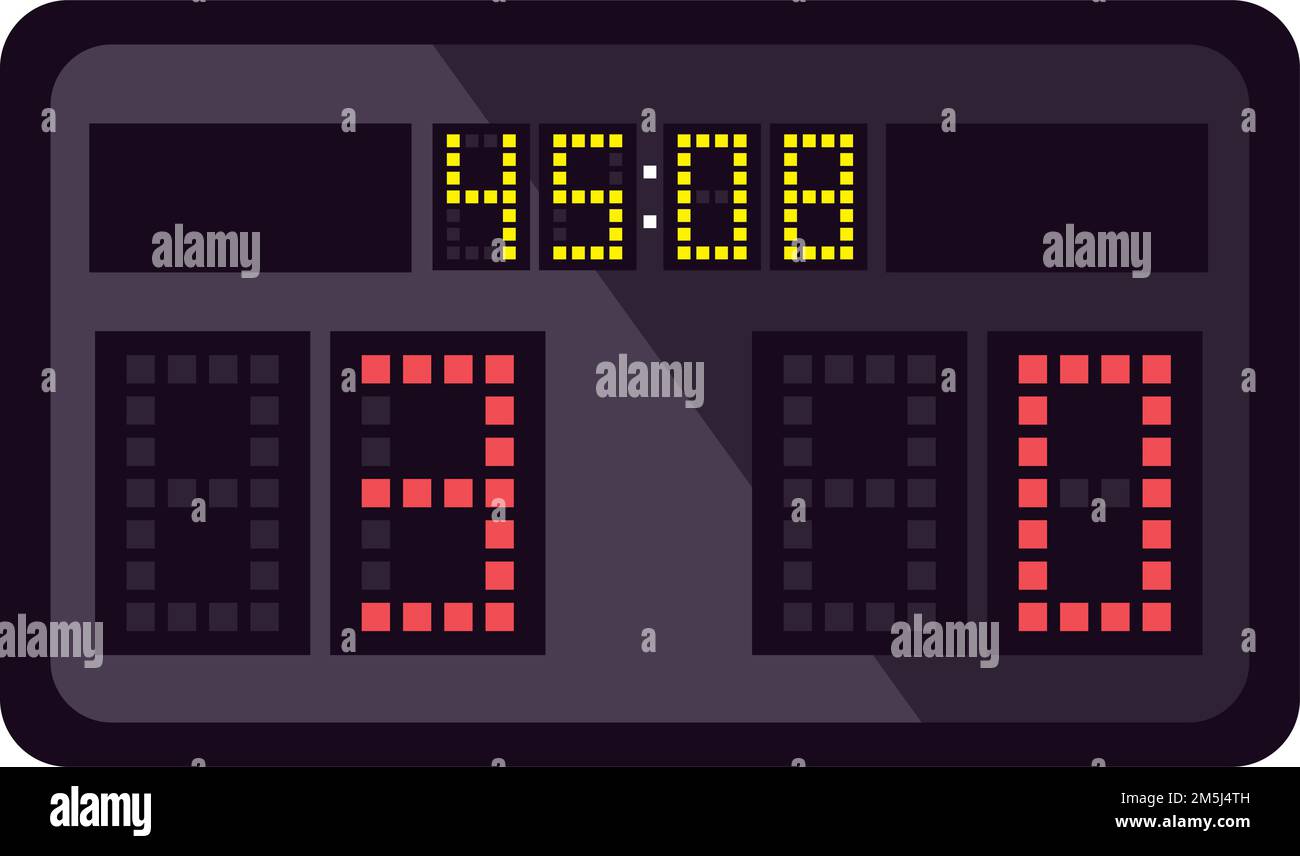 Scoreboard sport equipment electronic Cut Out Stock Images & Pictures ...