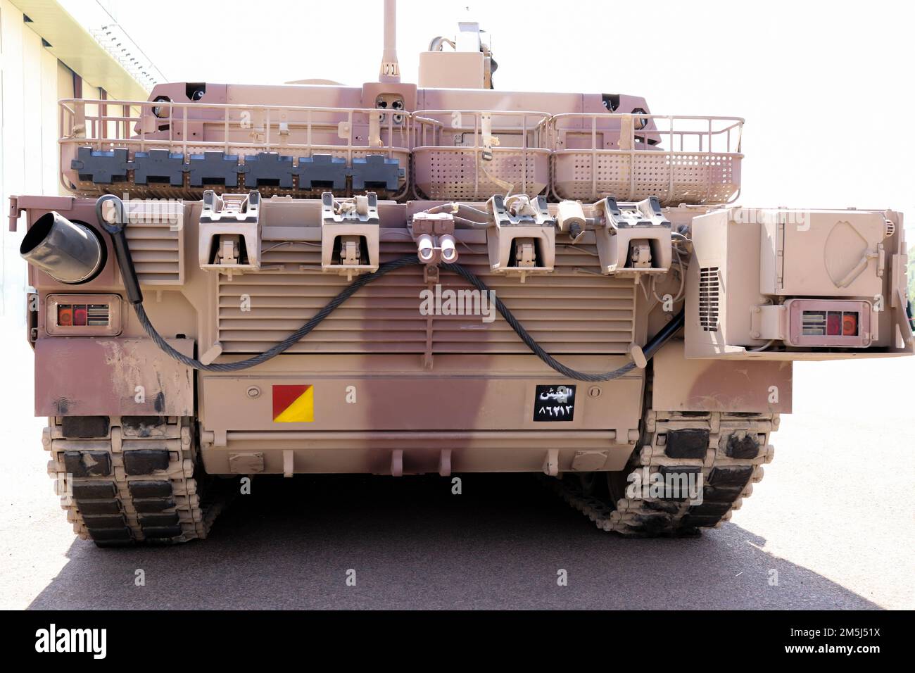 AMX-56 Leclerc French tank for jordanian army (Aqaba, Jordan) Jordanian ...