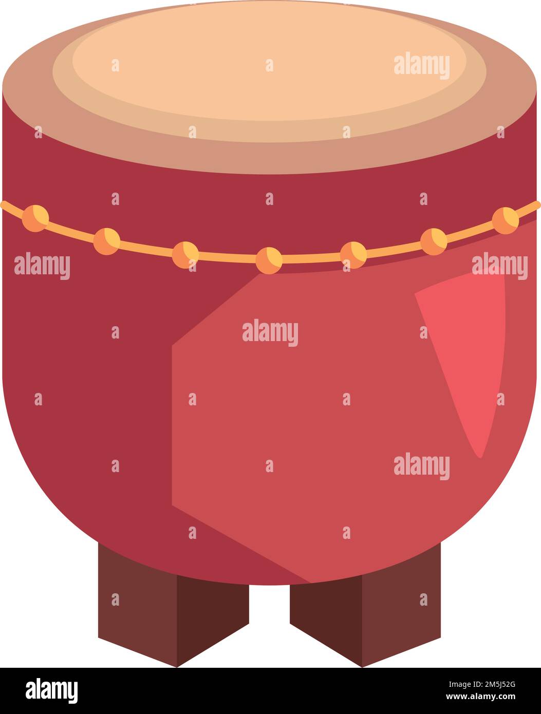 asian drum instrument Stock Vector Image & Art - Alamy