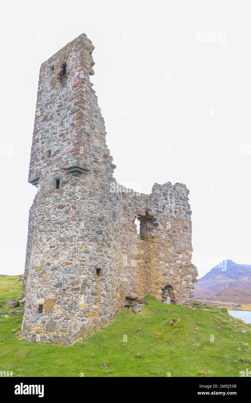 Ardvreck Castle,North Coast 500,NC500,road trip,Northern,Highlands ...