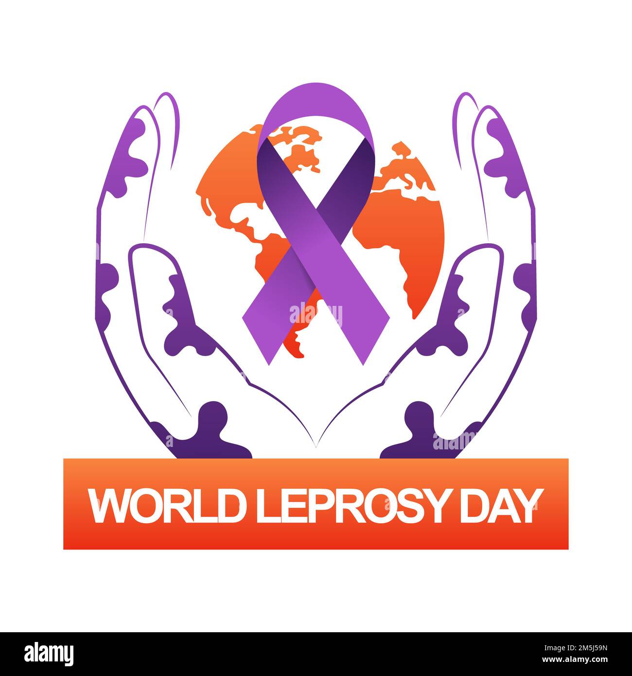 World Leprosy Day background. Vector illustration design Stock Photo ...