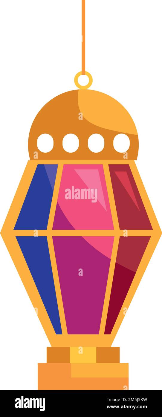 arabic lamp with colors Stock Vector Image & Art - Alamy