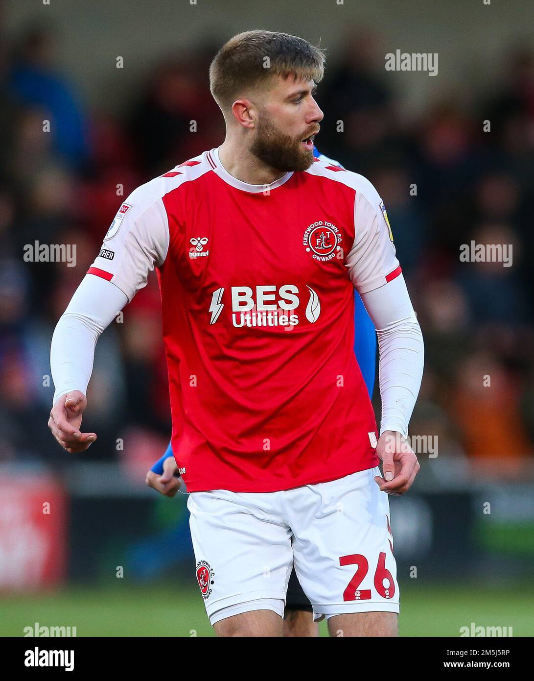 Fleetwood Town's Shaun Rooney during the Sky Bet League One match at ...