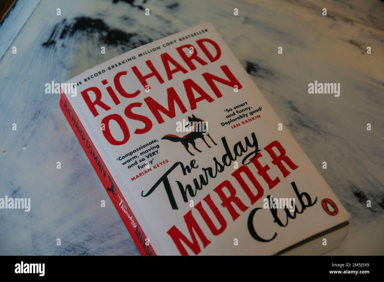Durham, UK - 29th December 2022: Richard Osman 'The Thursday Murder ...