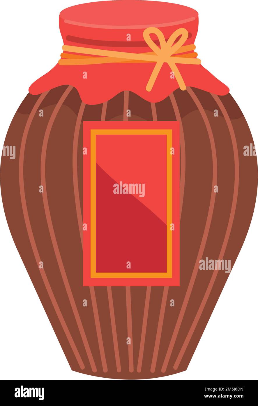 chinese pot with preserves Stock Vector Image & Art - Alamy