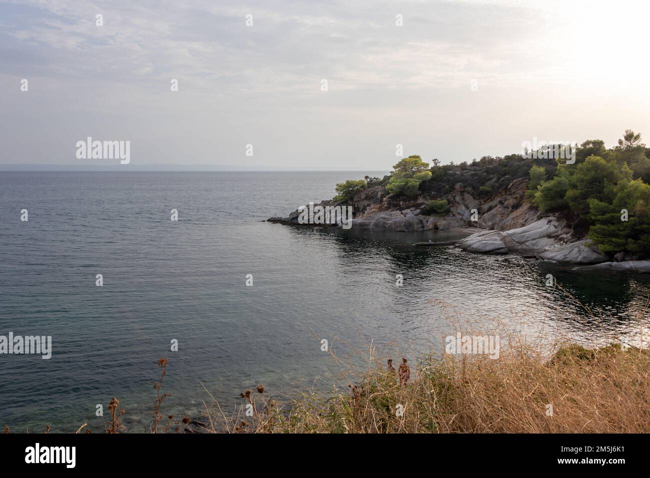 Spathies beach Sithonia, Halkidiki, Greece Stock Photo - Alamy